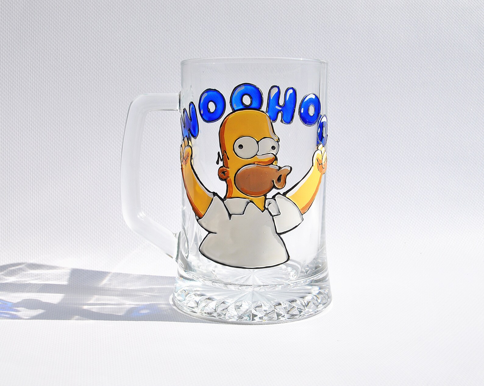Simpsons beer mug Homer Simpsons glass simpsons Gift homer | Etsy
