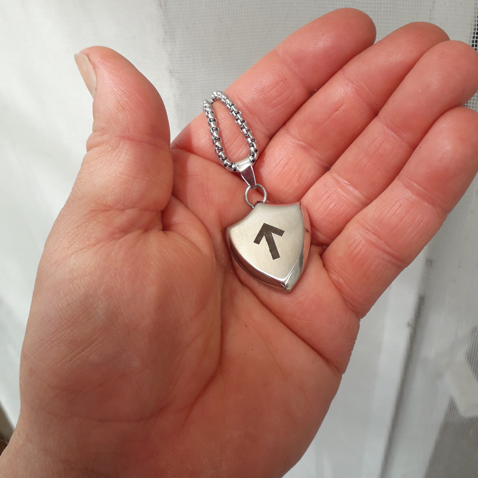 BDSM Shield Master Fem Dom Stainless Steel Collar BDSM Jewelry- Emblem ...