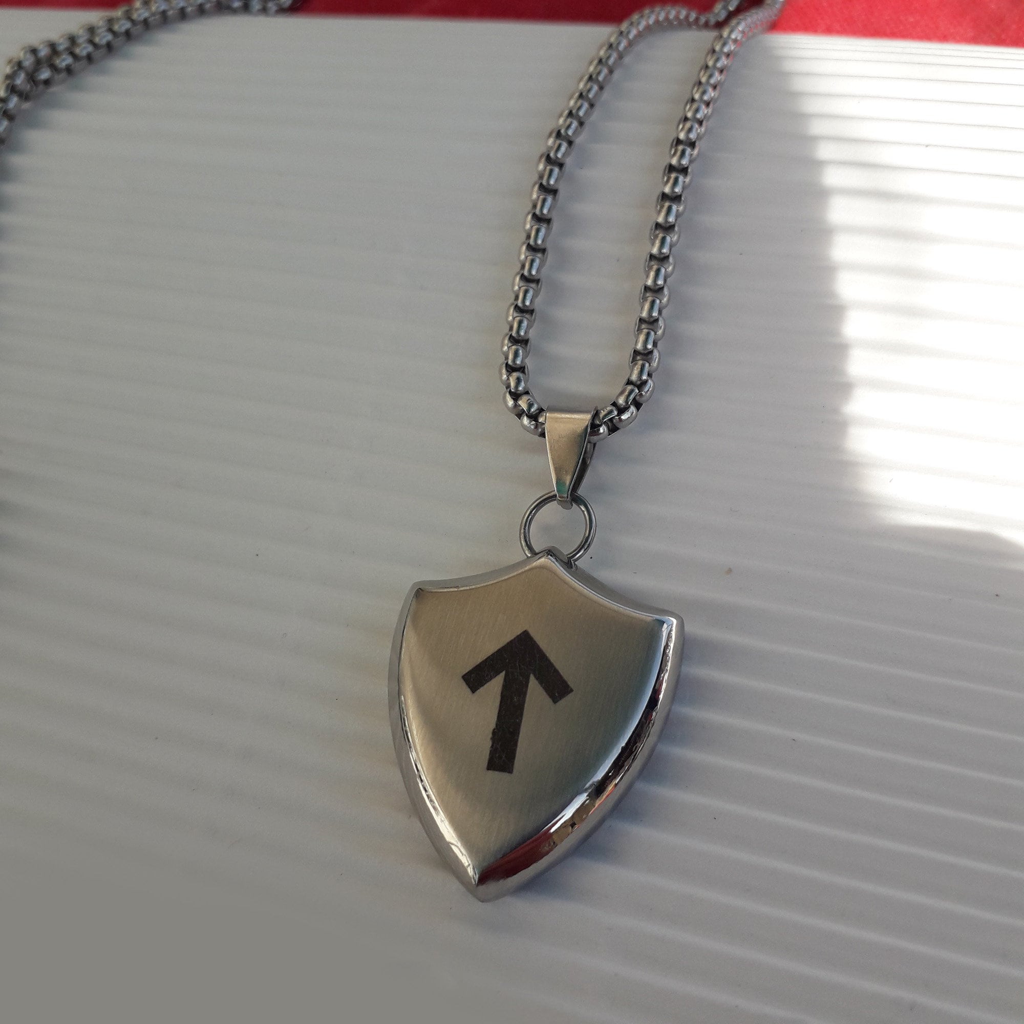 BDSM Shield Master Fem Dom Stainless Steel Collar BDSM Jewelry- Emblem ...