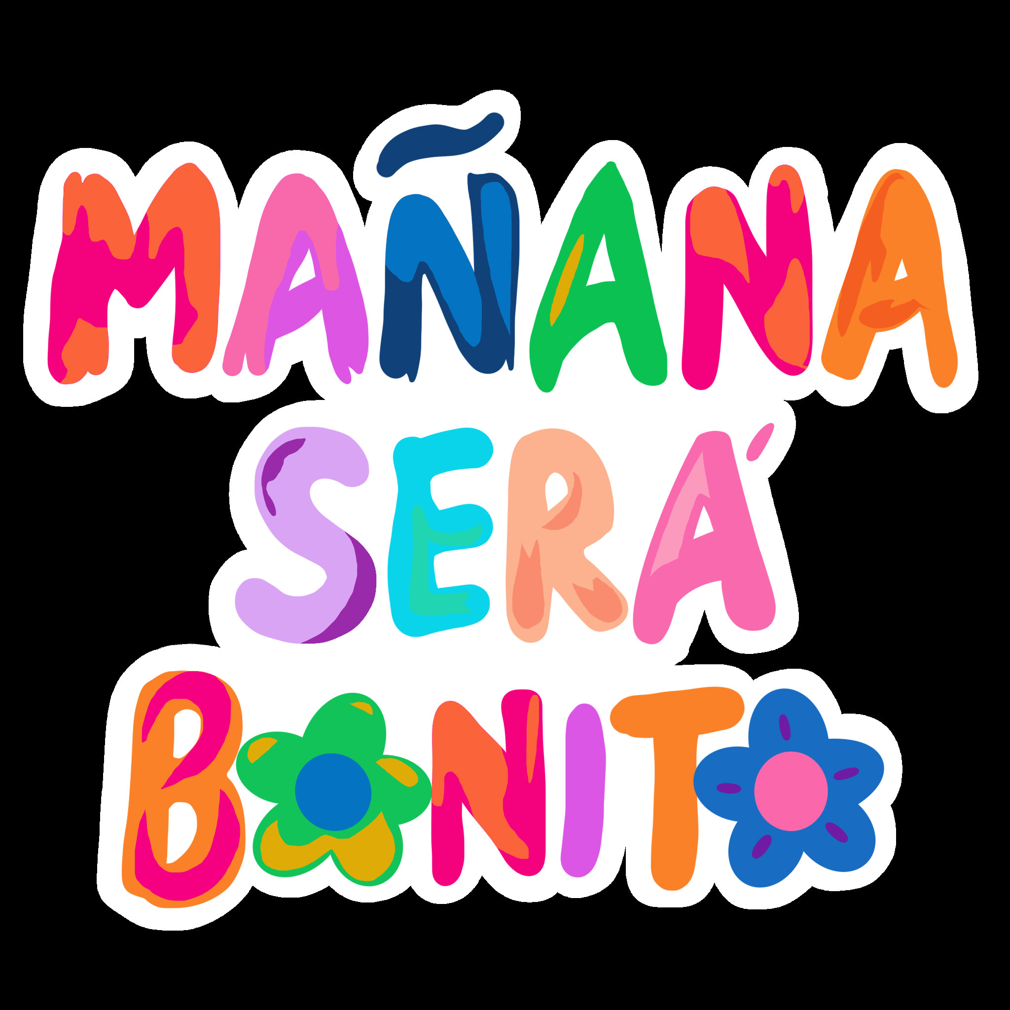 Manana Sera Bonito Vinyl Stickers Bichota for Laptops, Mobile Phones ...