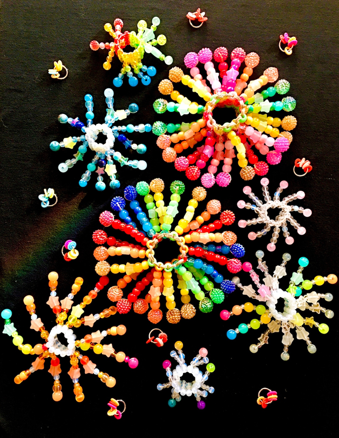 Pony Bead Firework Fidgets - Etsy