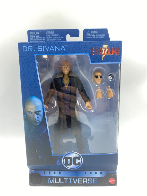 Dc Multiverse Shazam Dr Sivana Action Figure Mattel Etsy
