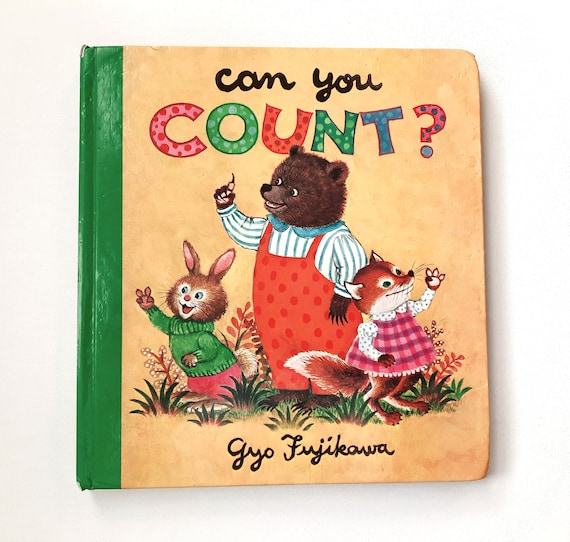 Can You Count Vintage Counting Book for Children - Etsy