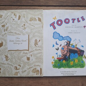 Tootle, a Vintage Little Golden Book for Kids - Etsy Canada