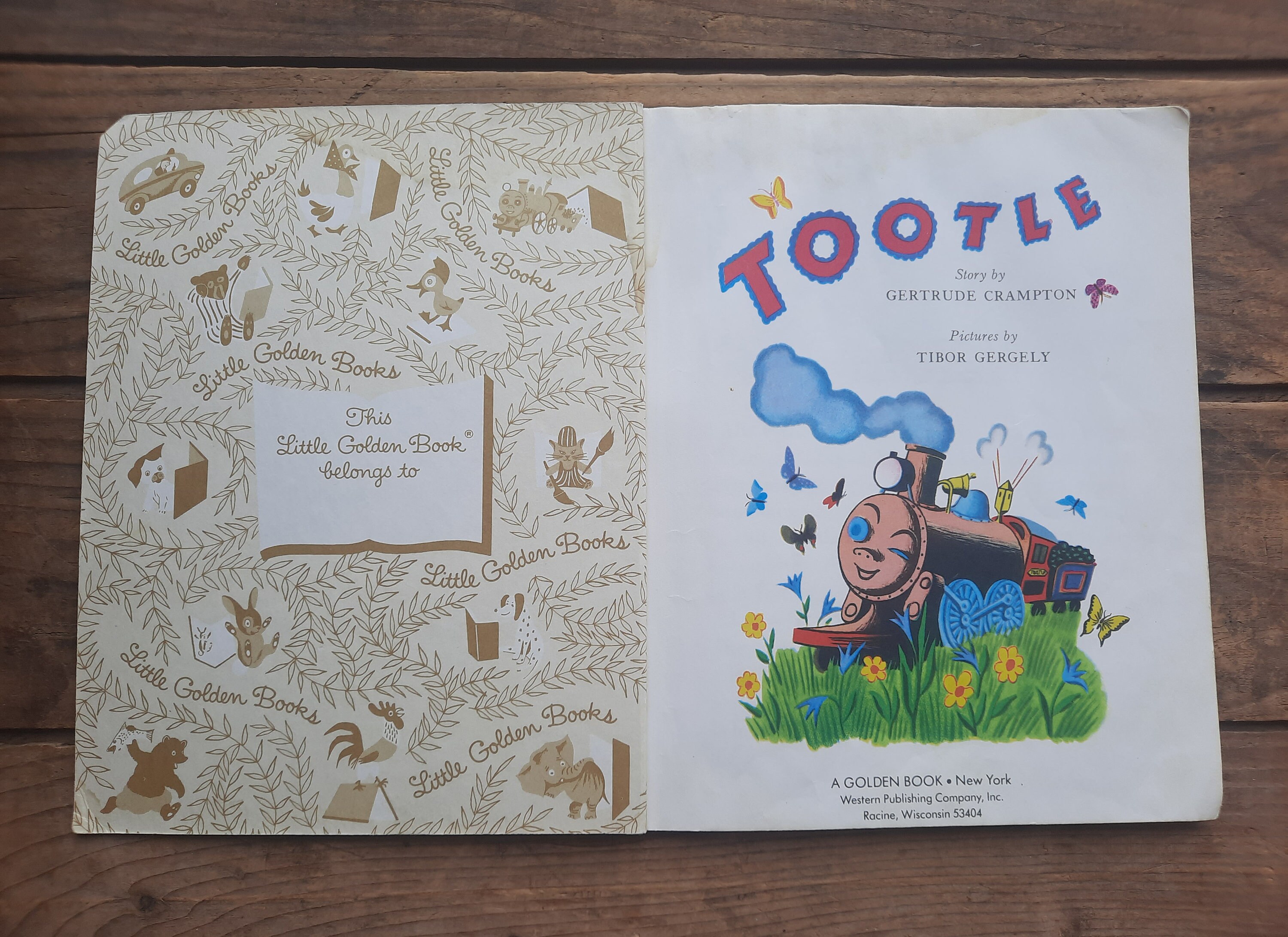 Tootle, a Vintage Little Golden Book for Kids - Etsy Canada