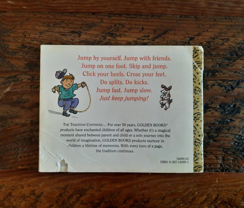 Jump Rope Rhymes, A Golden Book, Vintage Children's Book - Etsy