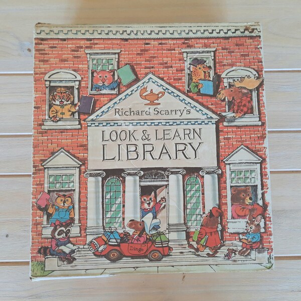 Richard Scarry - Etsy