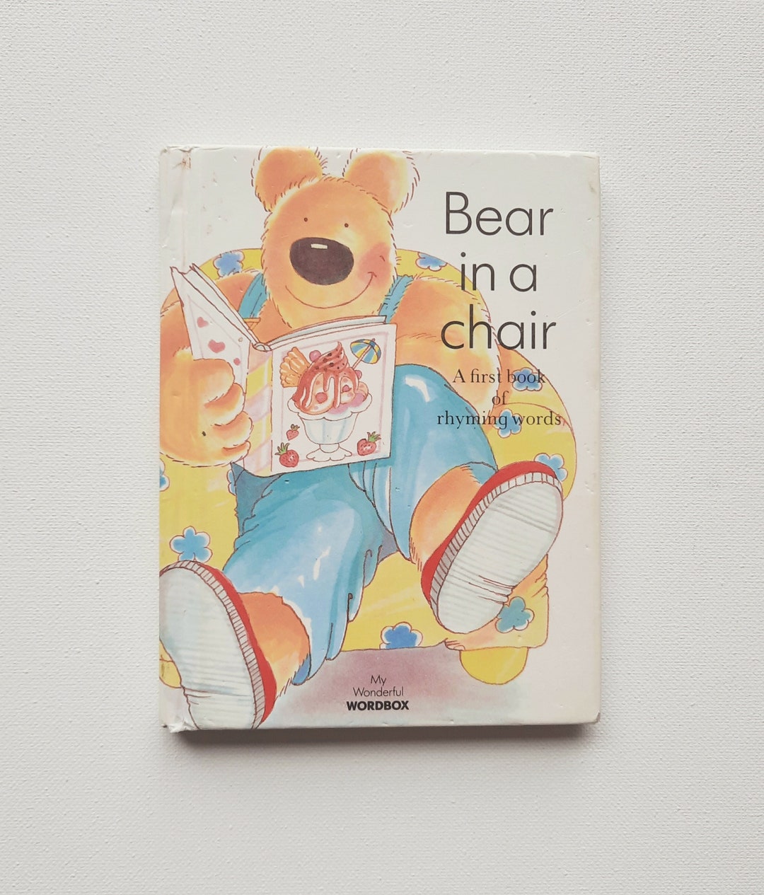 Bear in a Chair, Vintage Children's Book, Rhyming Words - Etsy