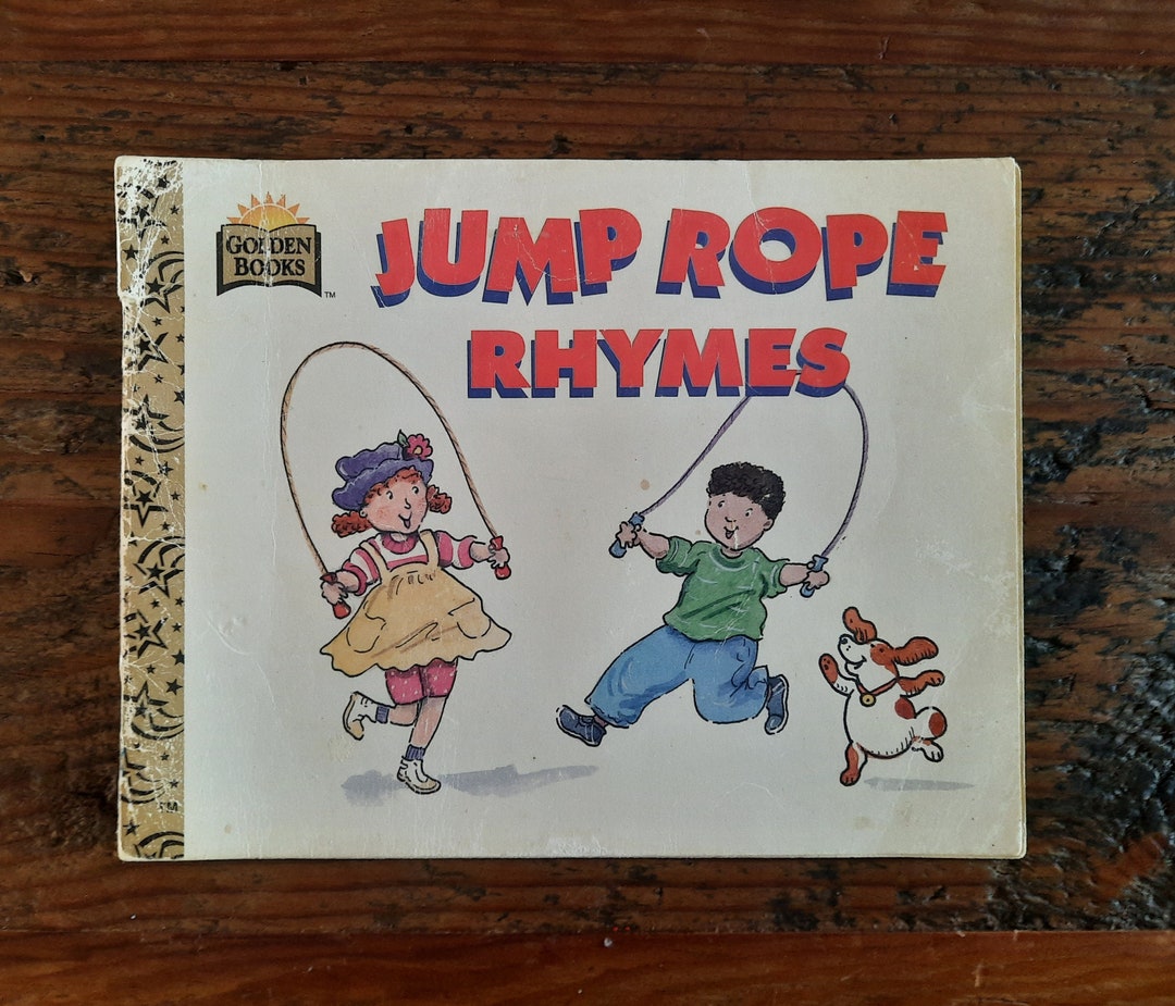 Jump Rope Rhymes, A Golden Book, Vintage Children's Book - Etsy