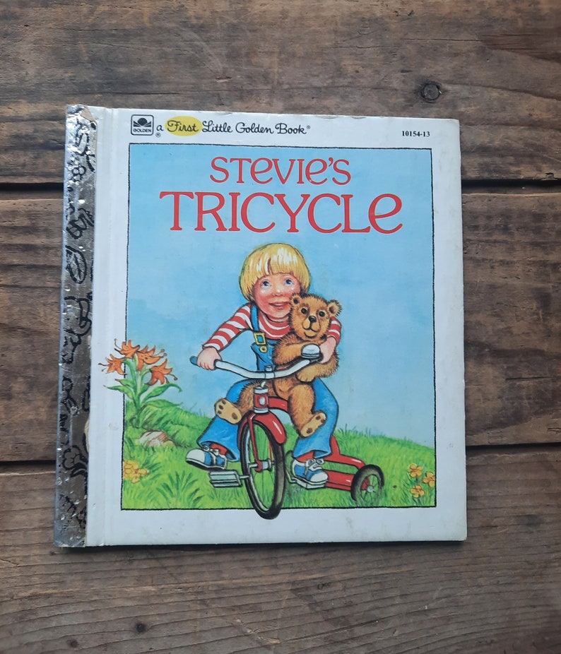 Stevie's Tricycle, A First Little Golden Book, Storybook for Kids ...