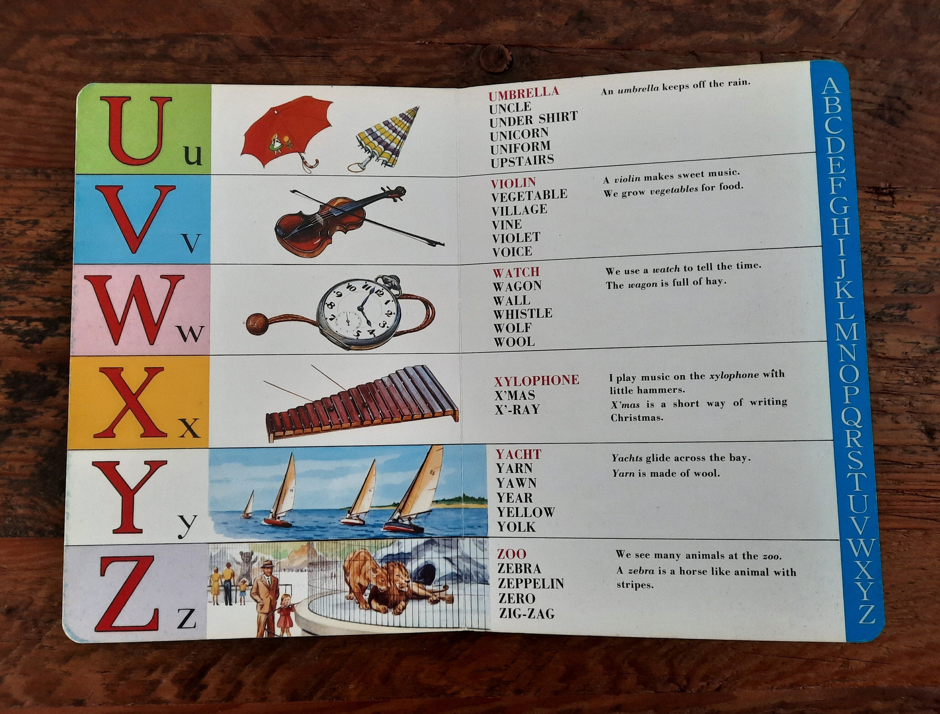 ABC, a Vintage Alphabet Book for Children - Etsy