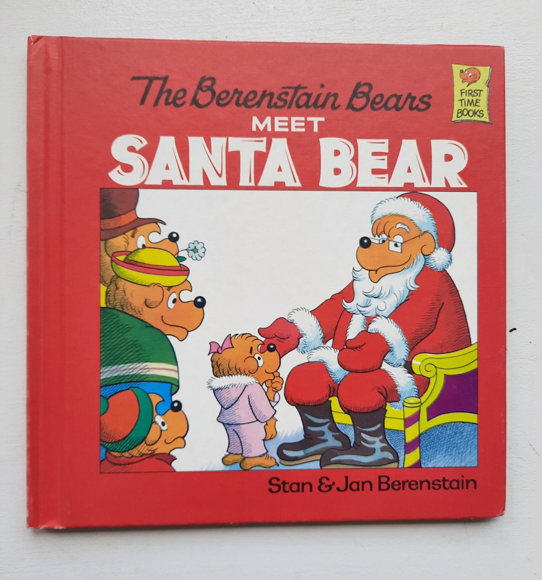 The Berenstain Bears Meet Santa Bear, A Vintage Children's Book ...