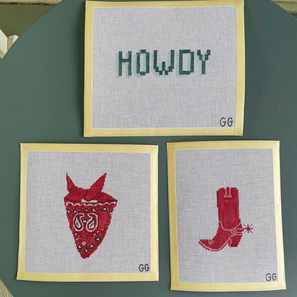 Handpainted Needlepoint Canvas - Etsy