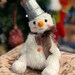 Snowman Stuffed Toy, Teddy Snowman Toy, Snowman Decoration, Snowman ...