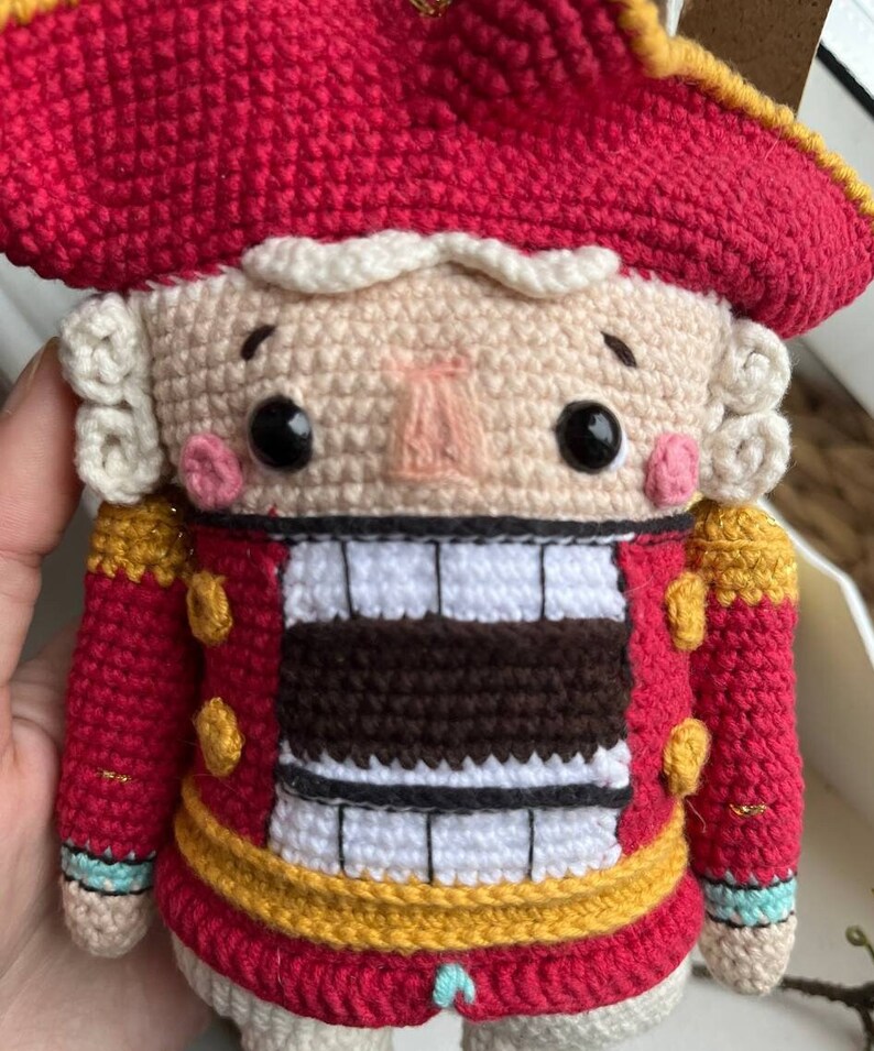 Nutcracker Toy Crochet Christmas Nutcracker Nutcracker for - Etsy
