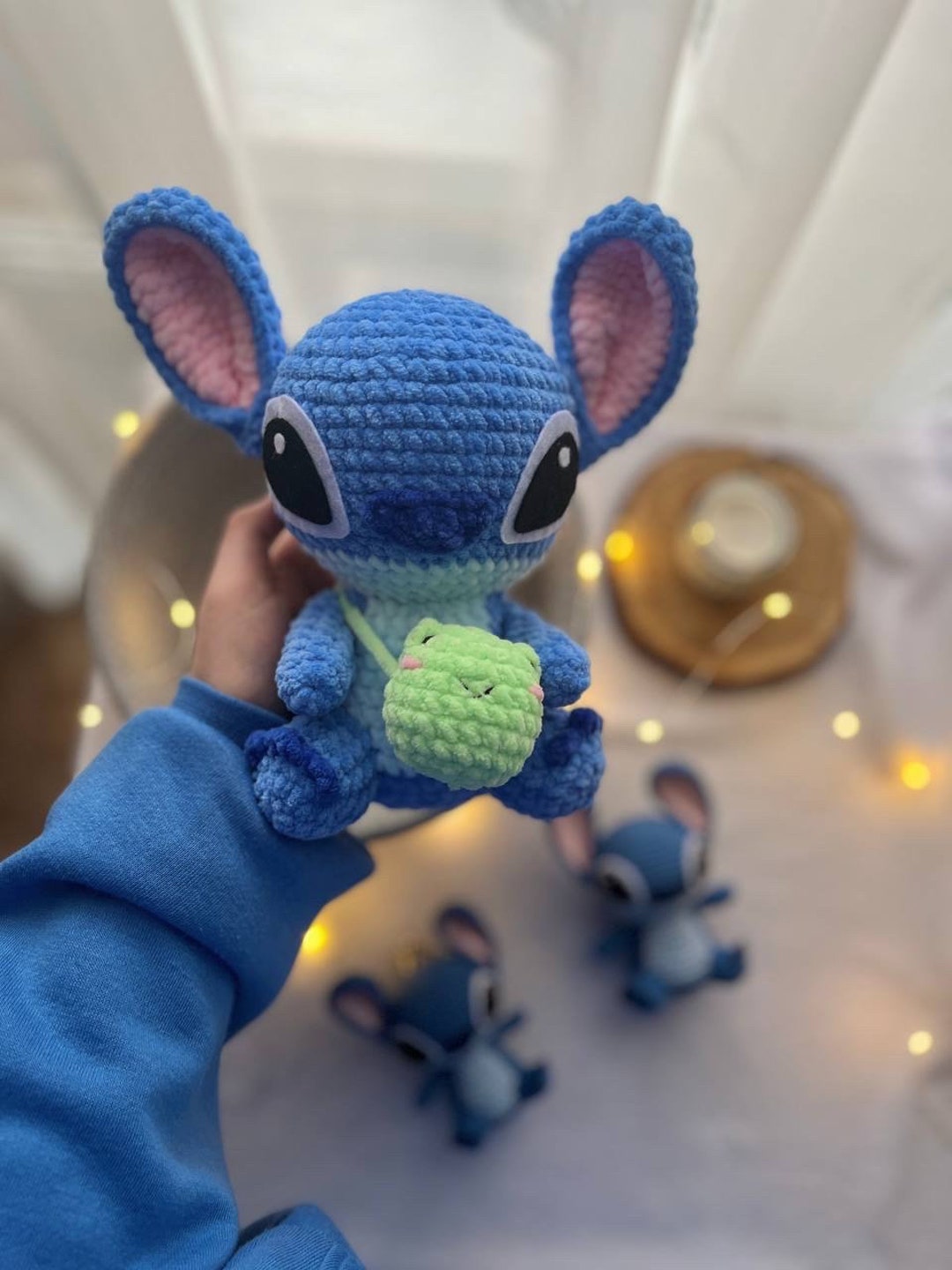 Stitch Toy, Blue Alien Toy, Big Alien Toy, Plush Blue Alien Toy, Blue ...