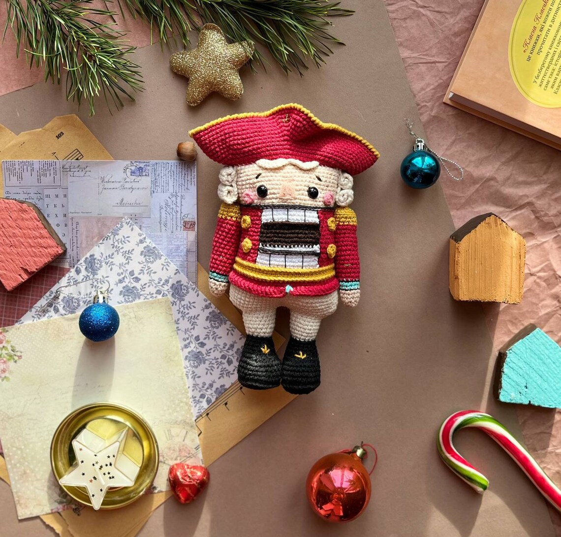 Nutcracker Toy Crochet Christmas Nutcracker Nutcracker for - Etsy