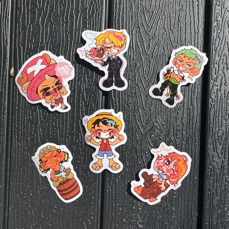 One Piece Stickers - Etsy