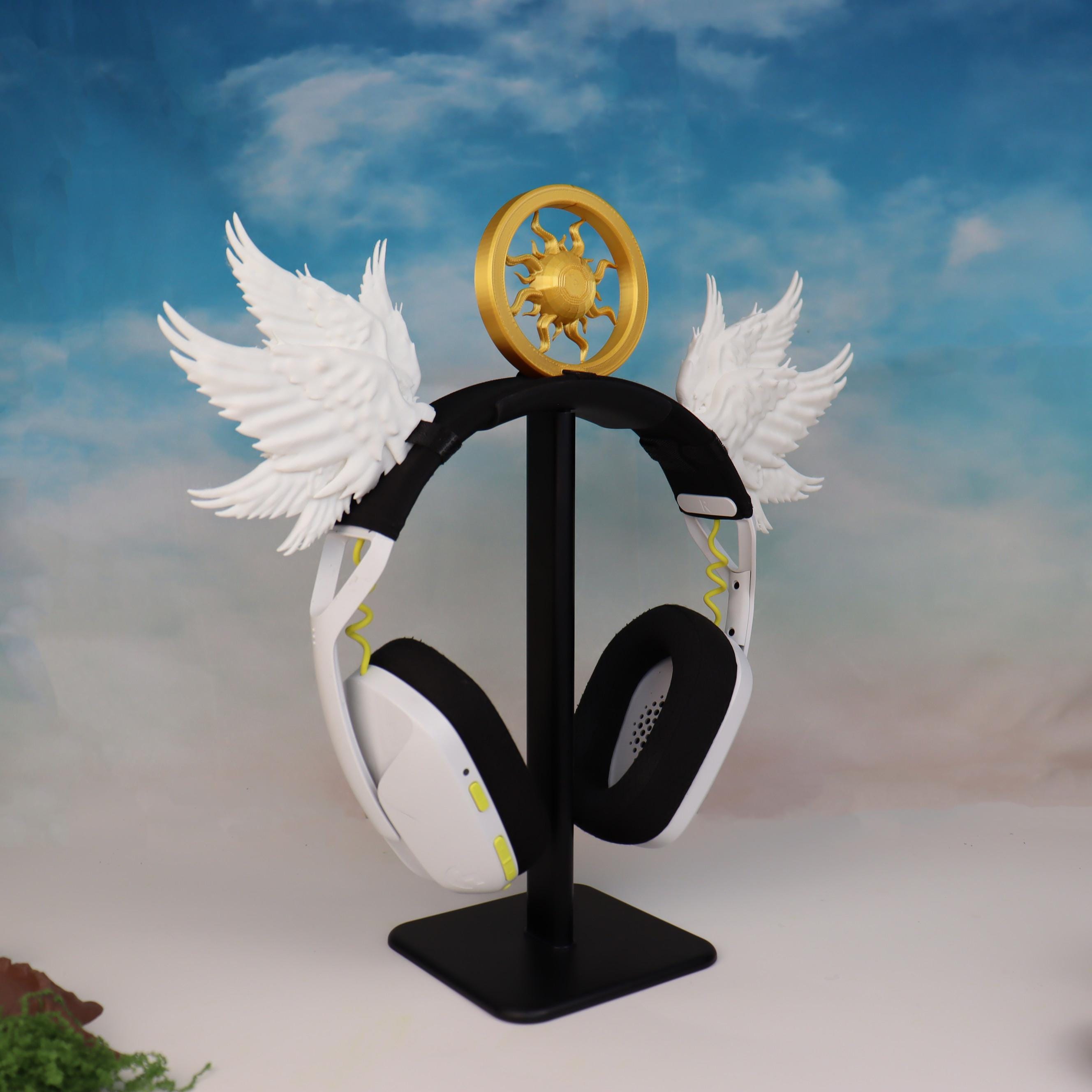 Archangel Wings Headphone Attachment | Angelic Headset Accessory ...