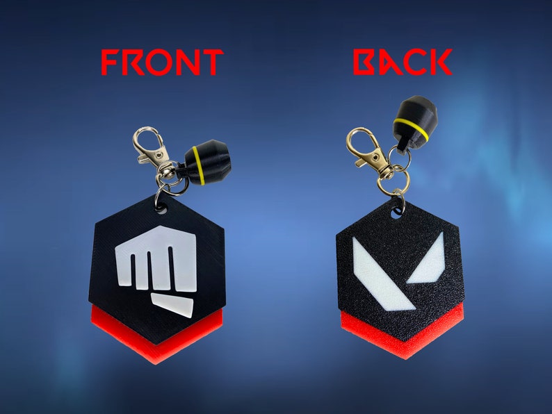 Valorant Gunbuddy Keychain | Fist Bump, Custom Colors - Etsy Canada
