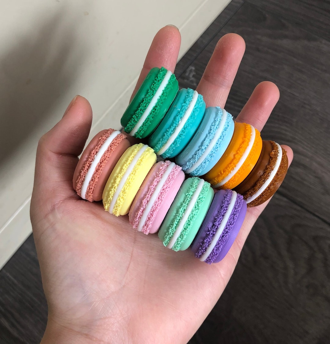 Macaron Fridge Magnet Set | Cute Fridge Magnet | Sweet and Cute Magnet ...