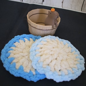 Capybara in Tub Coaster Set - 2 Coaster Included - Cute Desk Companion ...