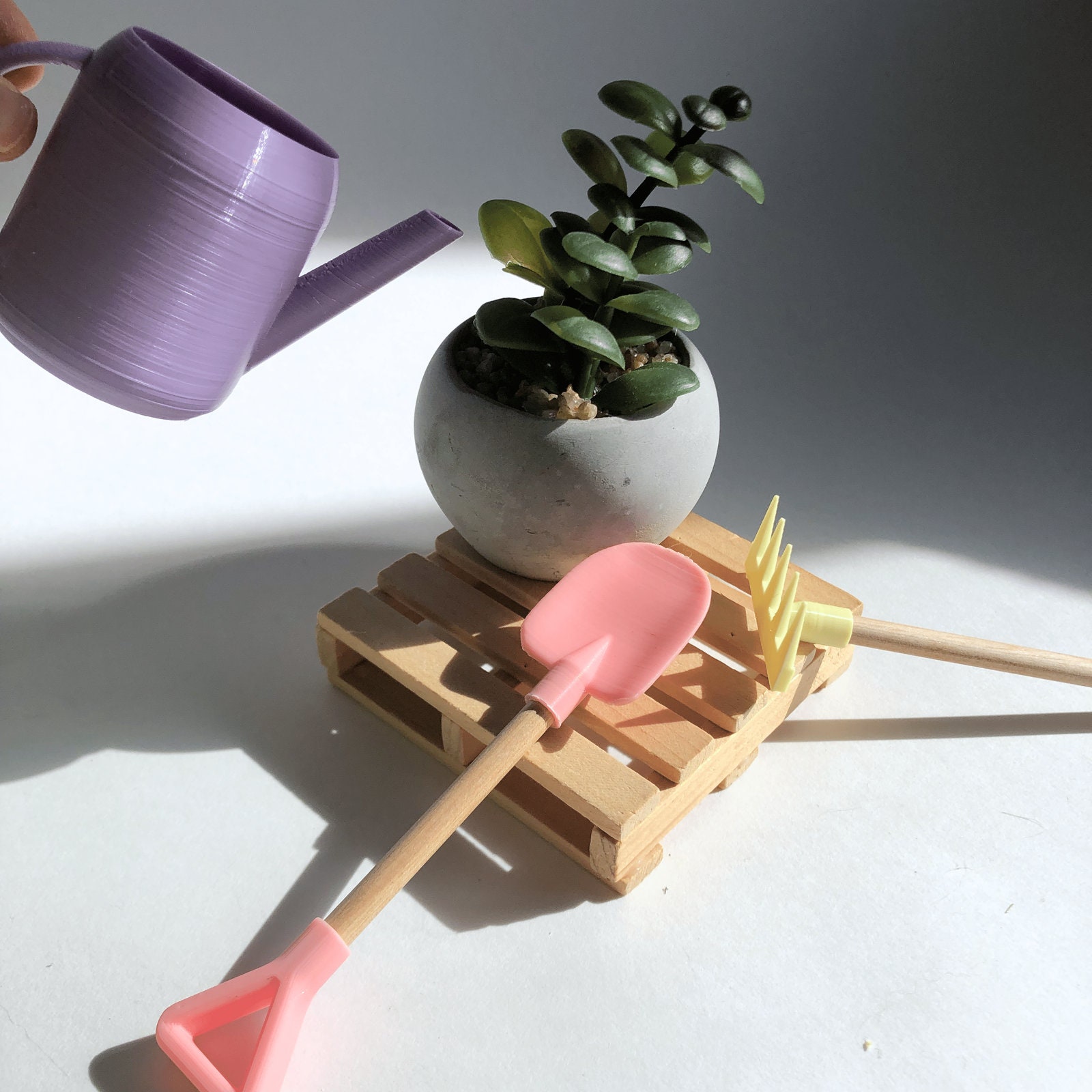 Mini Garden Tools Set Plant Lover Gift Mini Shovel Mini - Etsy