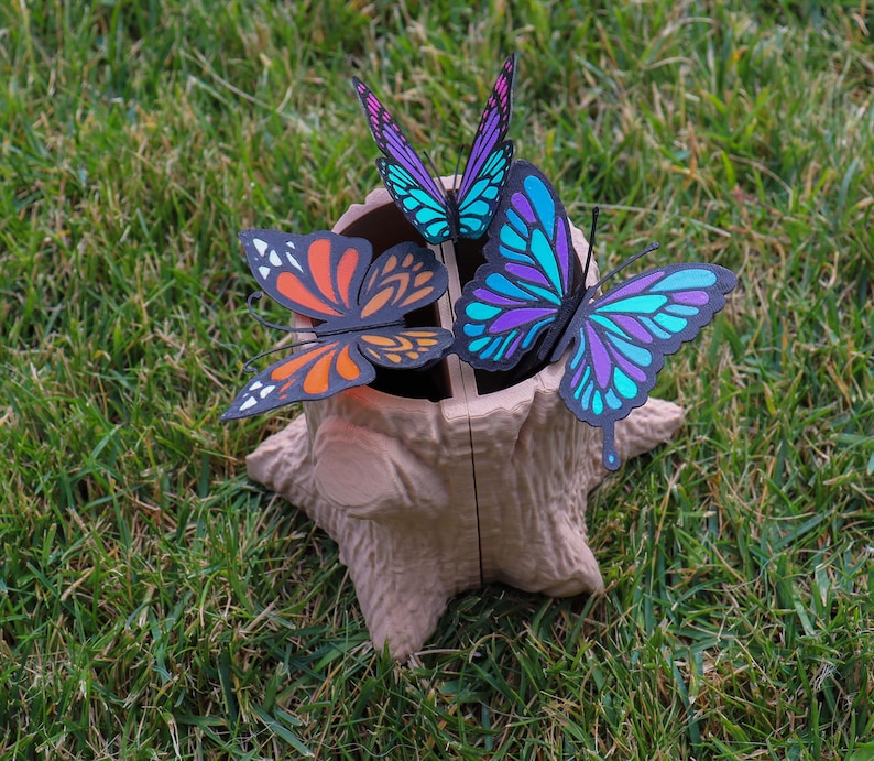 3D Butterfly Bookmark | Whimsical Bookworm Gift - Etsy