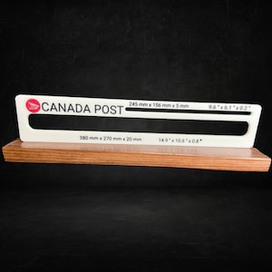Canada Post Envelope Measurement Guide | Actual Size Slot of Doom ...