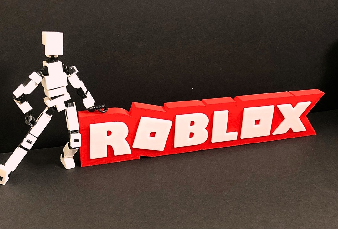 Personalized Roblox Name Tag Roblox Inspired 3D Name Plate - Etsy