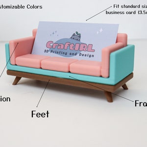 Couch Business Card Holder | Unique Business Card Display ...