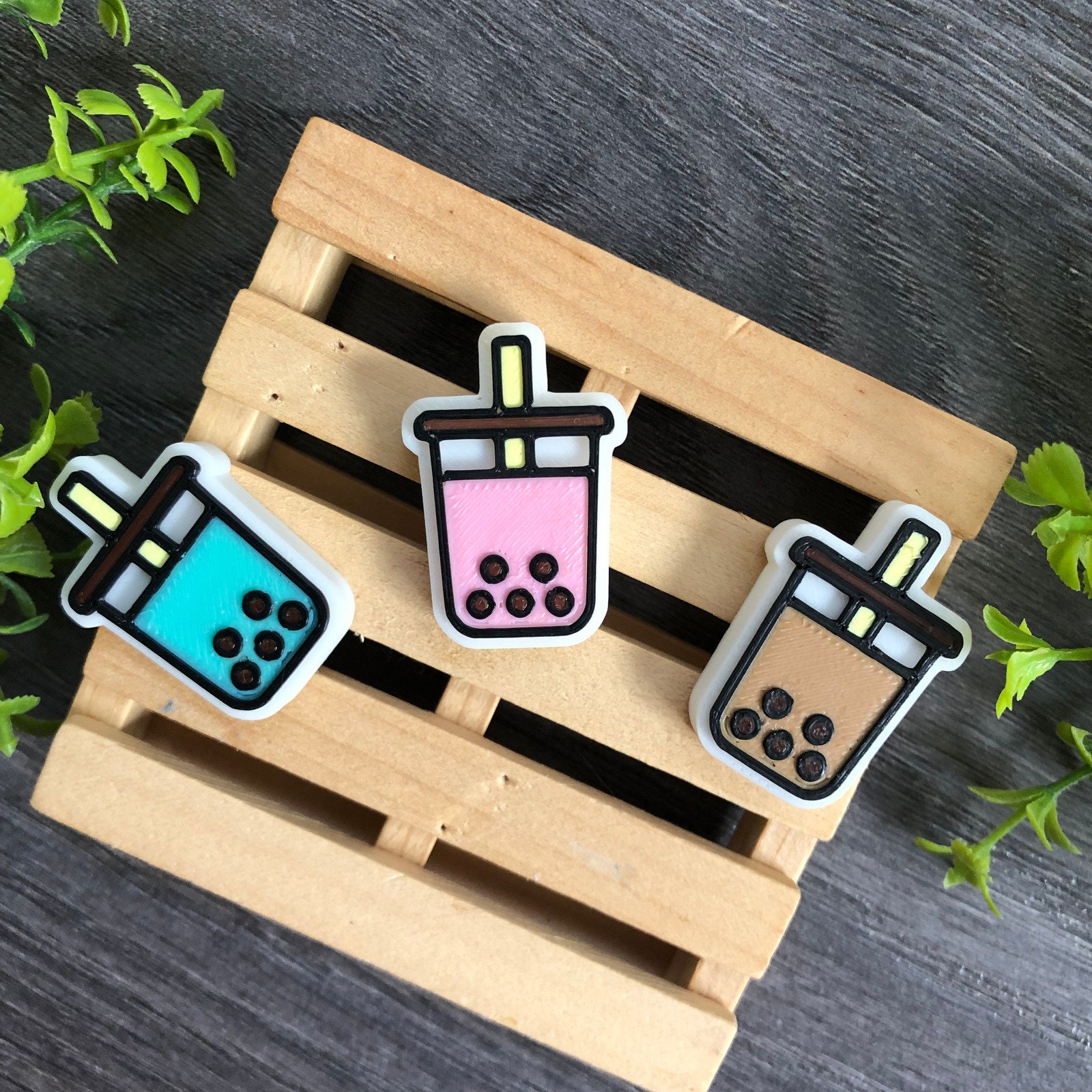 Boba Milktea Magnet Set 3D Bubble Tea Magnet Set Super - Etsy UK