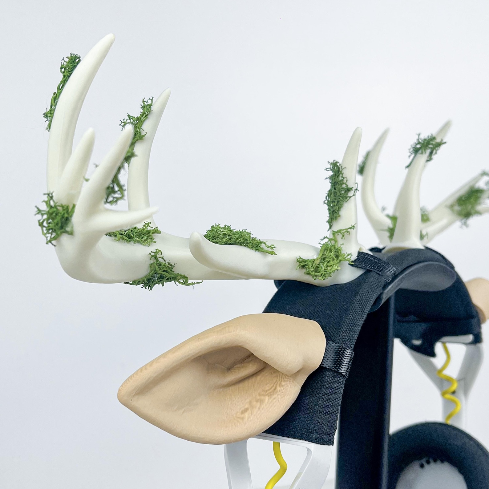 Large Deer Antler Headphone Attachment | Dryad Fawn Cosplay Horn and ...