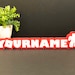 Personalized Roblox Name Tag | Roblox Inspired 3D Nameplate | Gamer ...