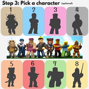Personalized Roblox Keychain | Backpack Tag for Roblox Fan | Roblox ...