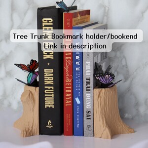 3D Butterfly Bookmark | Whimsical Bookworm Gift - Etsy