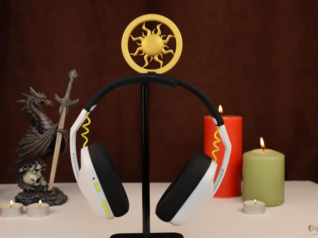 Sun Charm Headphone Attachment | Greek Sun Headset Accessory | Streamer ...
