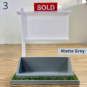 Realtor Business Card Holder | 3D Printed Open House Display - Etsy