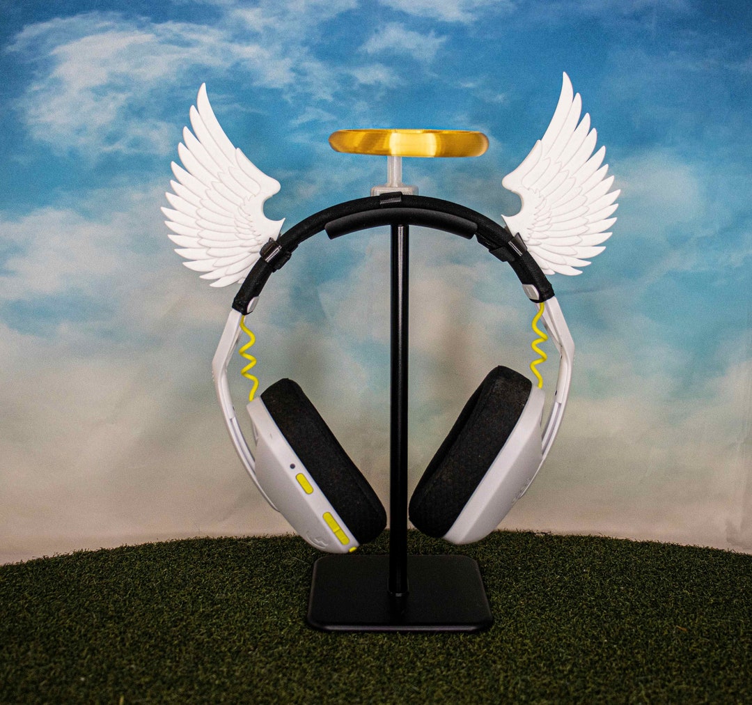 Angel Wings and Halo Headphone Attachment - Etsy