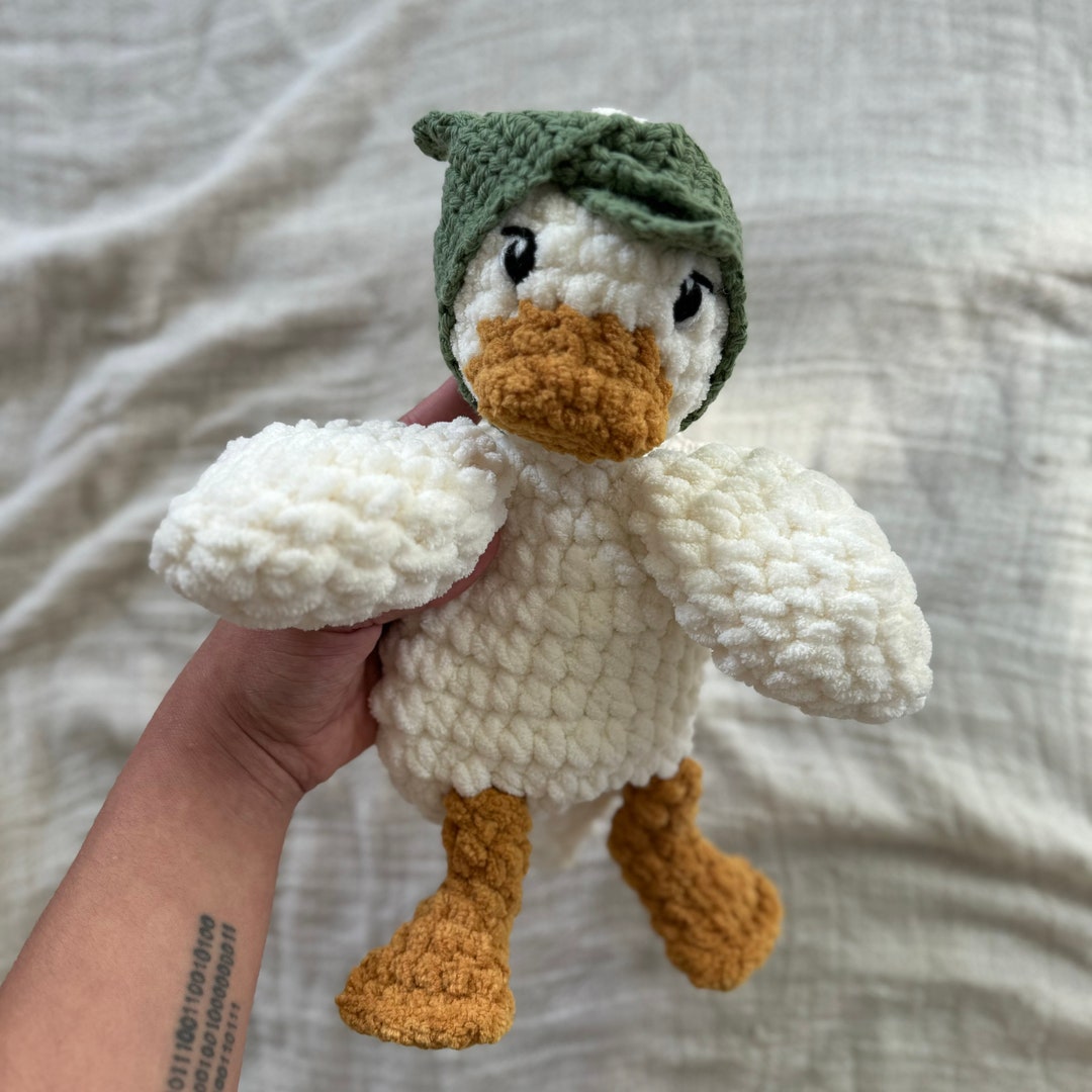 MADE TO ORDER Della Duck Lovey, Duck Stuffie, Stuffed Animal, Plush ...