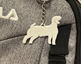 Goat Keychain - Etsy