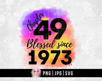 Chapter 49 Svg - Etsy