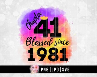 Chapter 41 Svg - Etsy