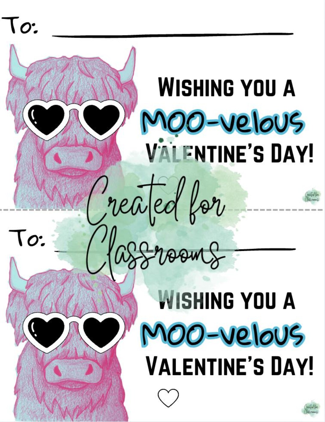 Discover the Delight of Highland Cow Valentine Printable: The Ultimate ...