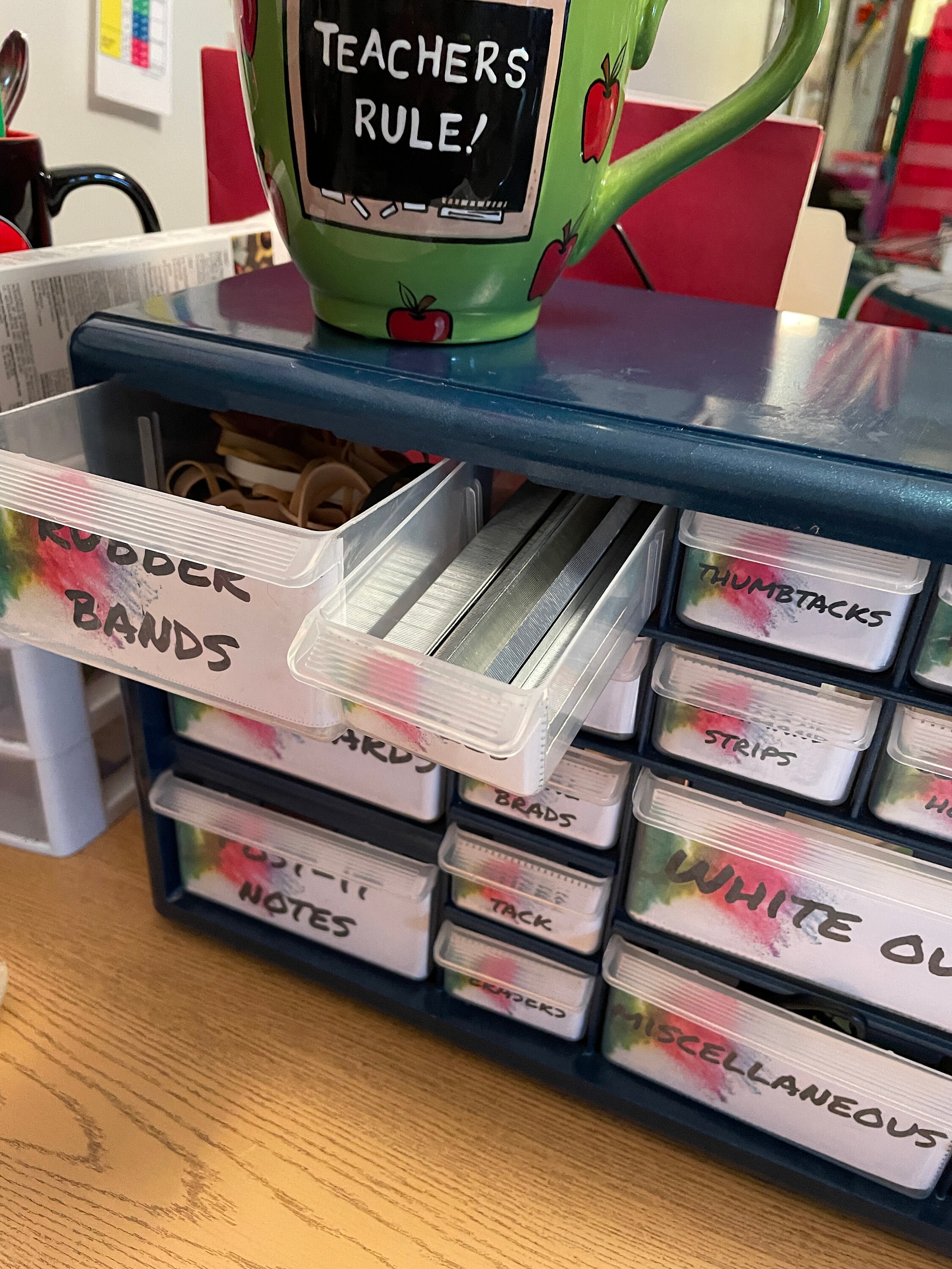 Totally Tie Dye Teacher Toolbox Labels - Etsy