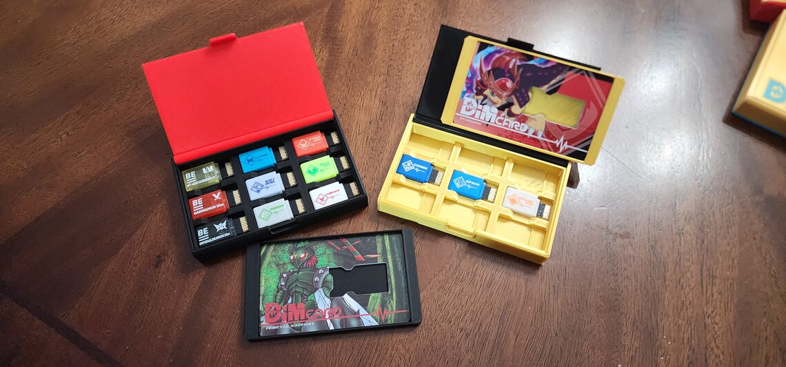 Dim Card Case With Card Tray for Digimon Vital Bracelet - Etsy