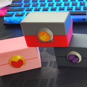 Mega Man Battle Network Link PET Battle Chips and Navi Chips Case - Etsy