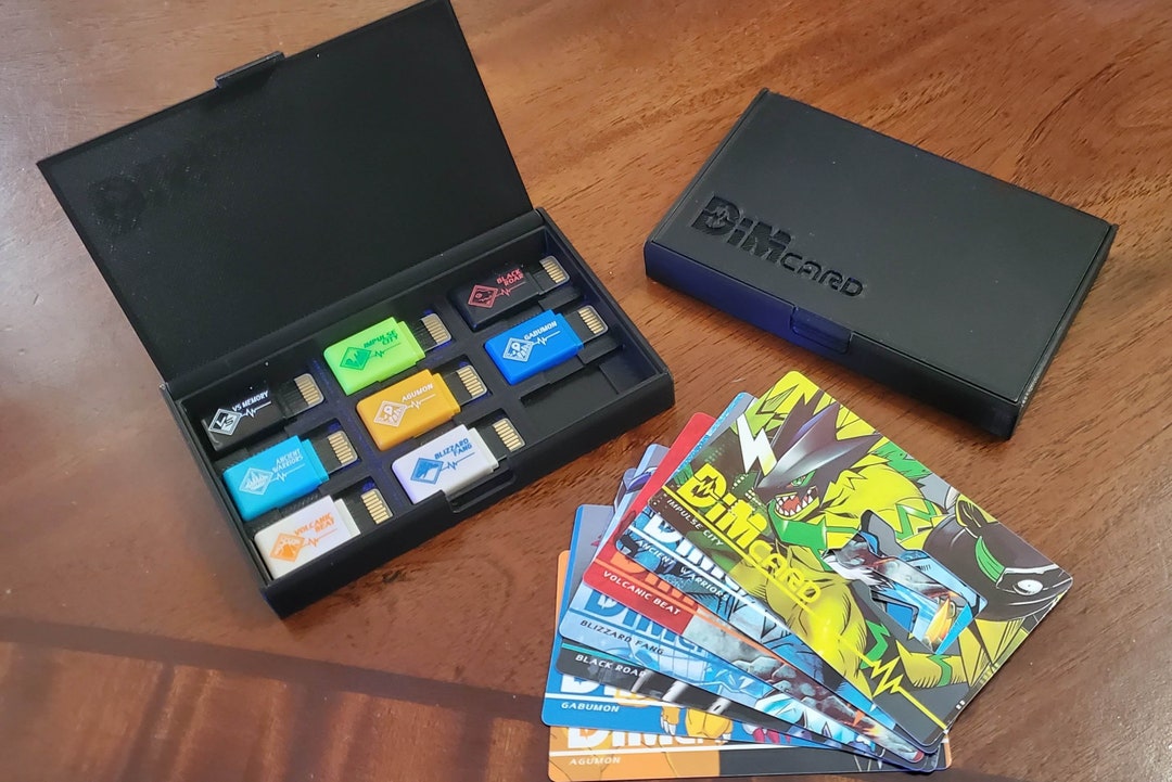 Dim Card Case for Digimon Vital Bracelet | Digivice V | Vital Hero | BE ...