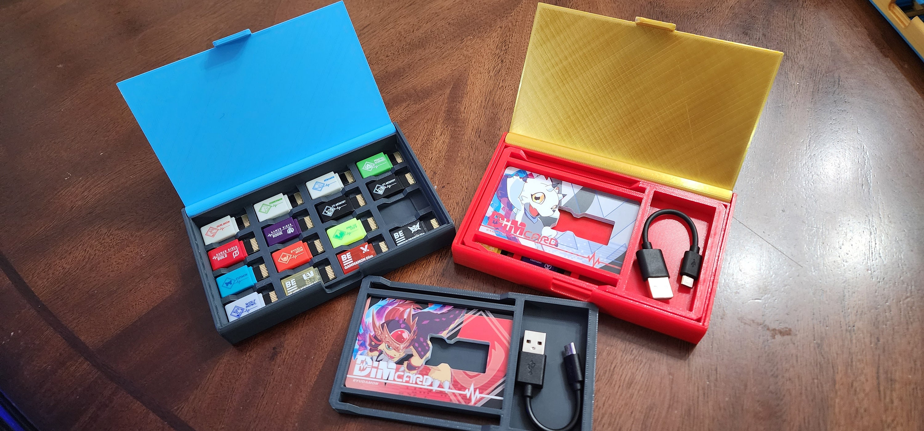 16 Dim Card Case With Card Tray for Digimon Vital Bracelet - Etsy