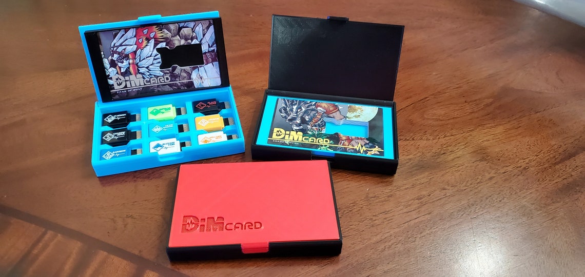 Dim Card Case With Card Tray for Digimon Vital Bracelet - Etsy